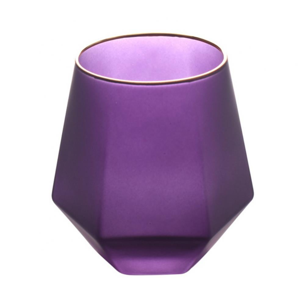 330ml Wedding Wine Glasses Drinkware Frosted Diamond Crystal Glass ...