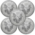 U.S. Mint American Silver Eagle Coins 1 Oz .999 Fine Silver Brilliant ...