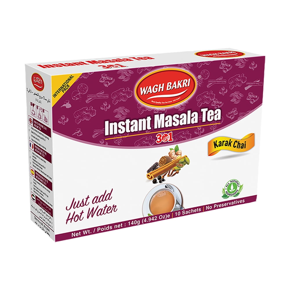 Click here for Waghbakri Wagh Bakri Tea Instant Masala 3-In-1 140... prices