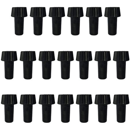 20 Pieces Plastic Lamp Switch Turn Knob Plastic Socket Extension ...