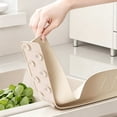 Vacemry Silicone Suction Cup Water Splash Guard Strip, Kitchen Sink ...