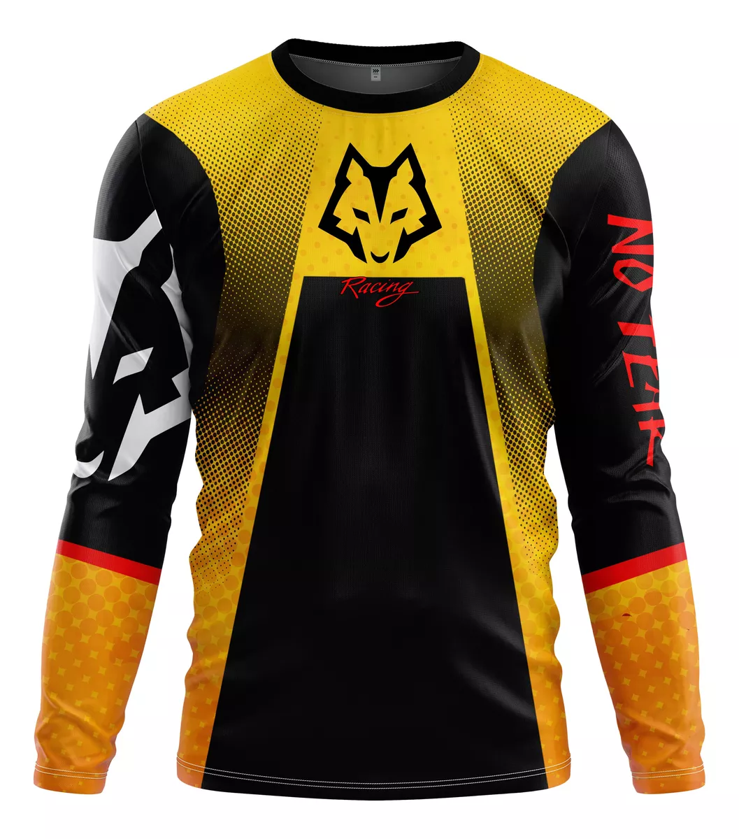 Playera Hombre Motocross Wolf Racing Deporte Extremos Jersey | Bodega ...