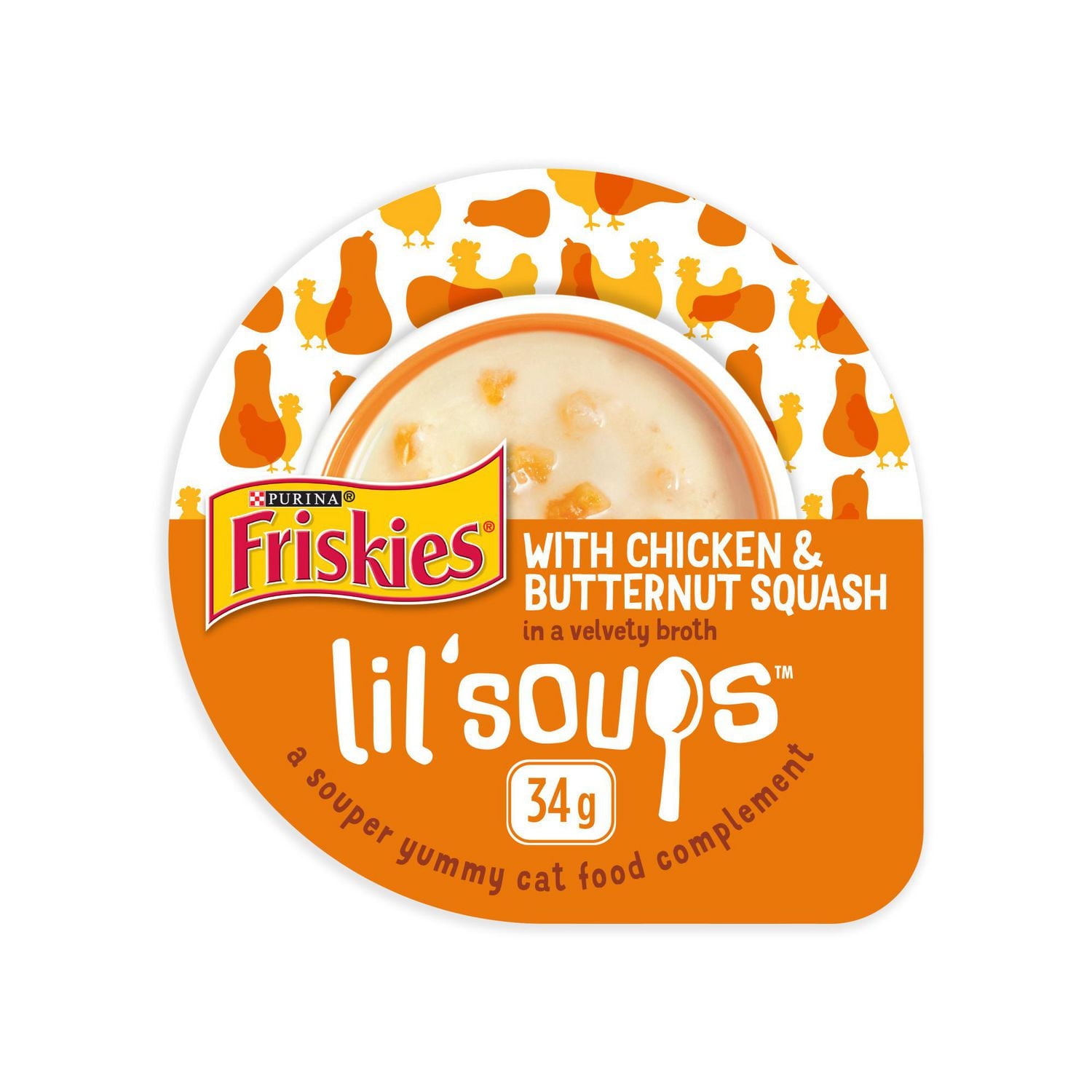 Click here for Friskies Lil Soups Chicken And Butternut In Velvet... prices