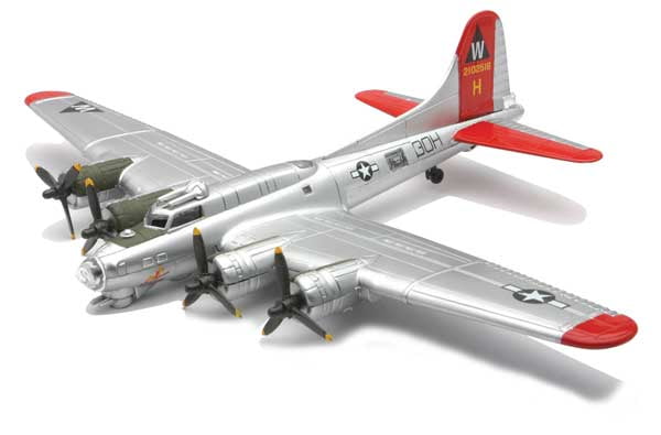 B-17 Flying Fortress - Silver (1:144) Easy Build Model Kit - Walmart.com