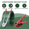 Mulaxen Packaging Banding Strapping Kit Banding Sealer Manual Banding ...