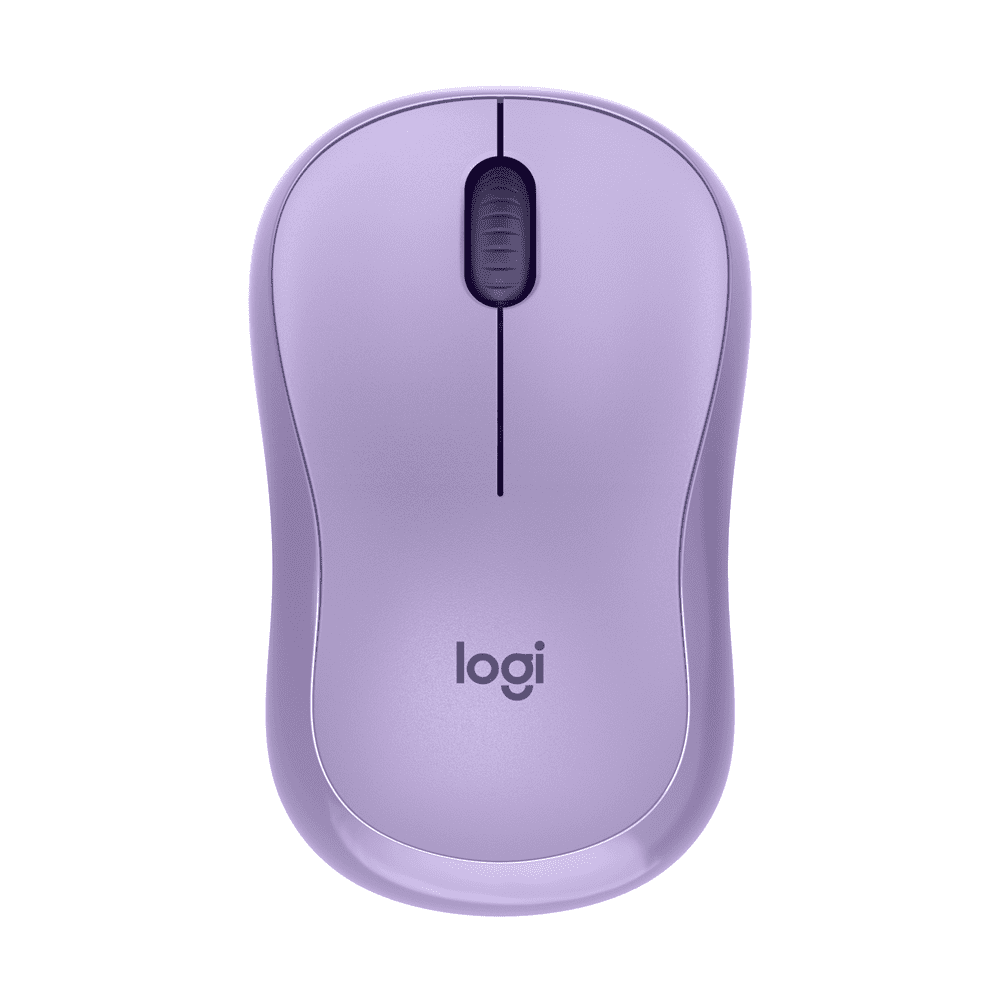 Logitech Silent Wireless Ambidextrous Mouse with USB Receiver Lilac ...