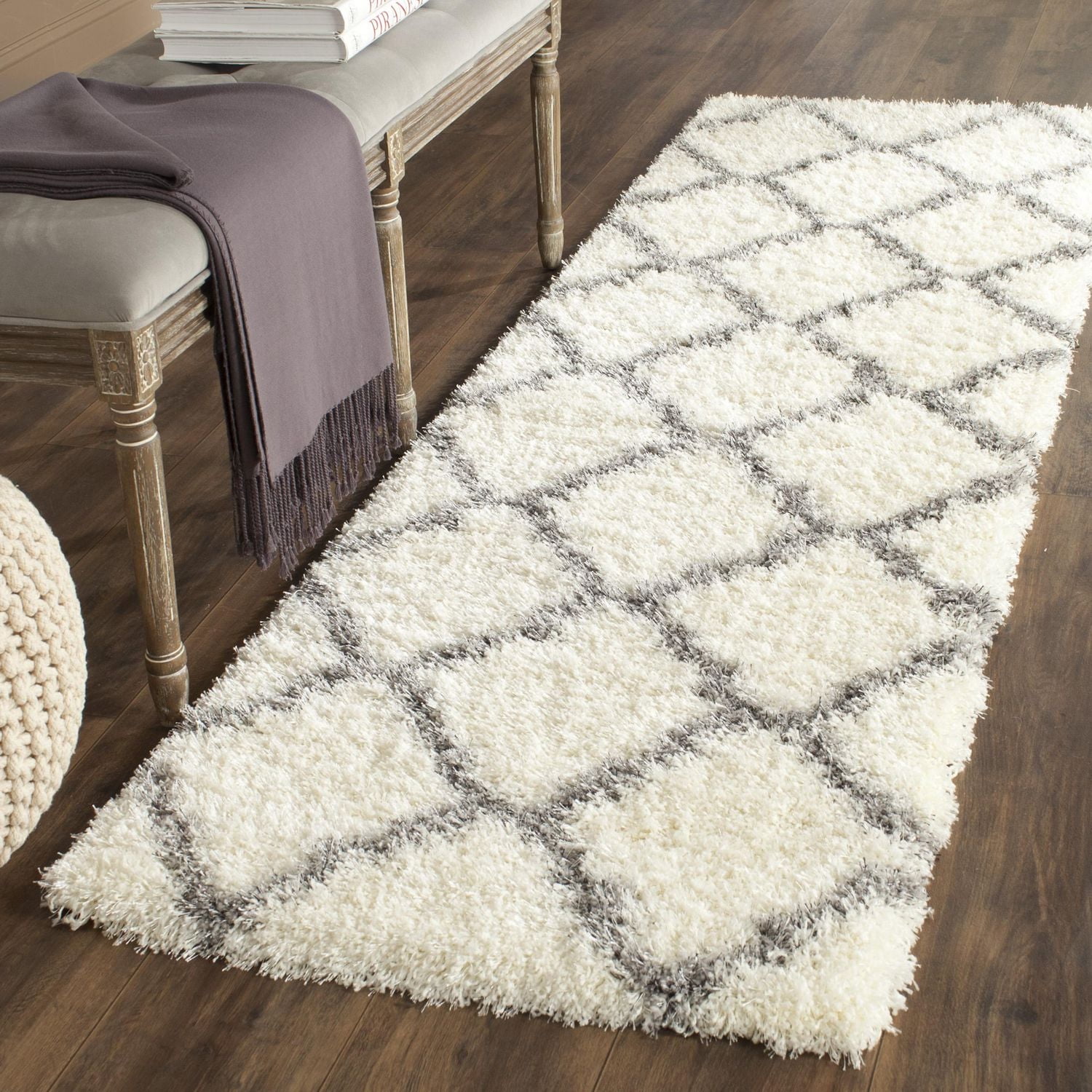 Click here for Safavieh Montreal Cebrail Geometric Shag Area Rug... prices
