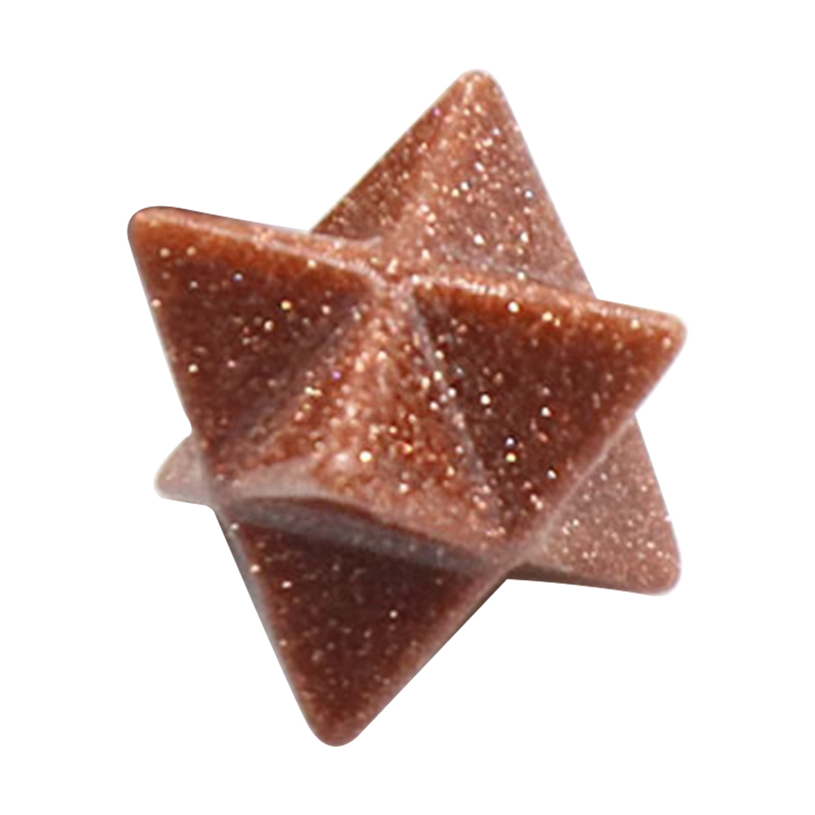 Yoone Nice-looking Hexagram Ornament Polishing Carving Reiki Healing ...