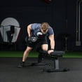 Titan Fitness Performance Series Adjustable Steel Bench, Multicolor, 52 ...