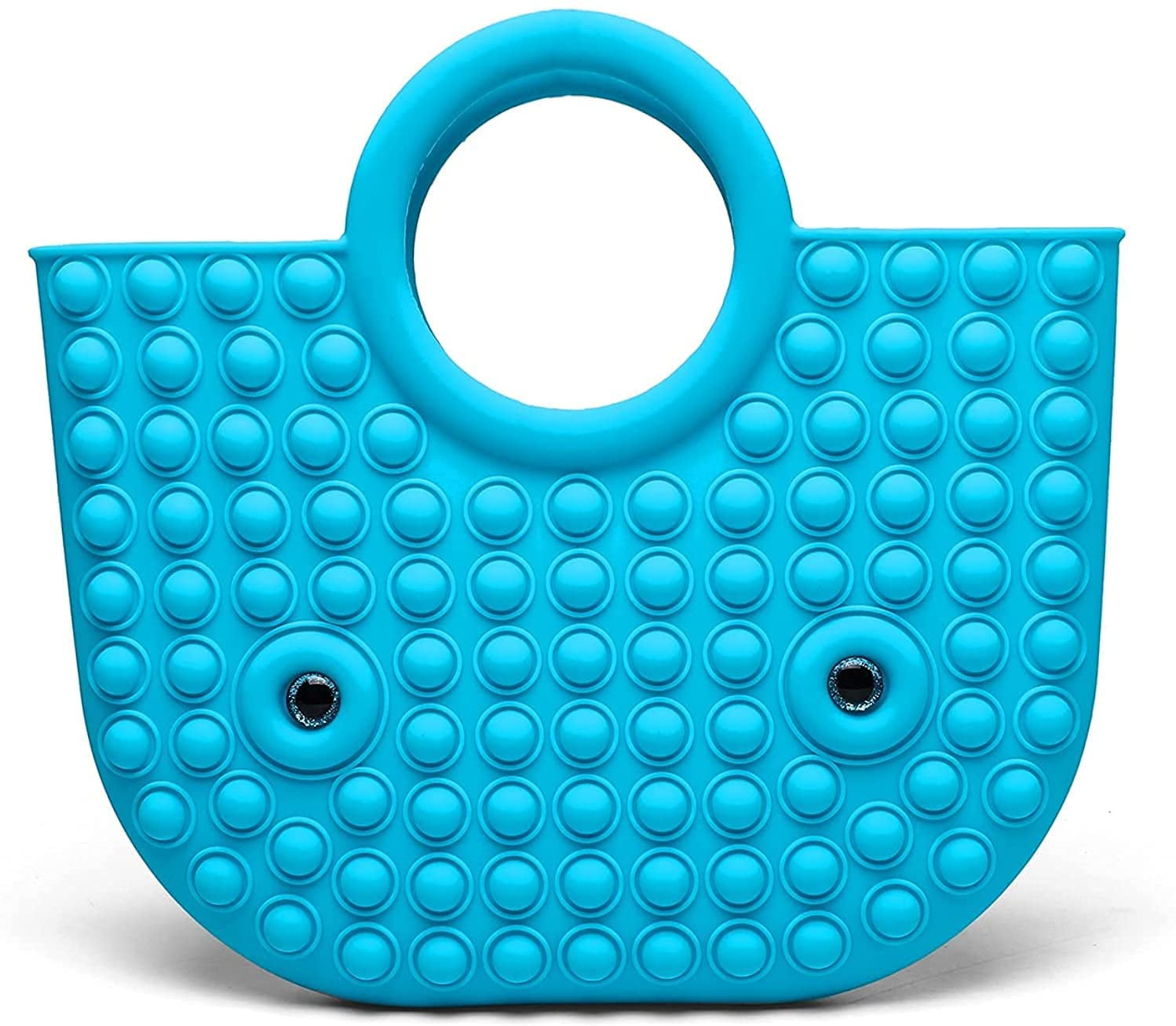 Blue Color Pop Tote Shopping Tote Bag For Girls & Womens - Walmart.com