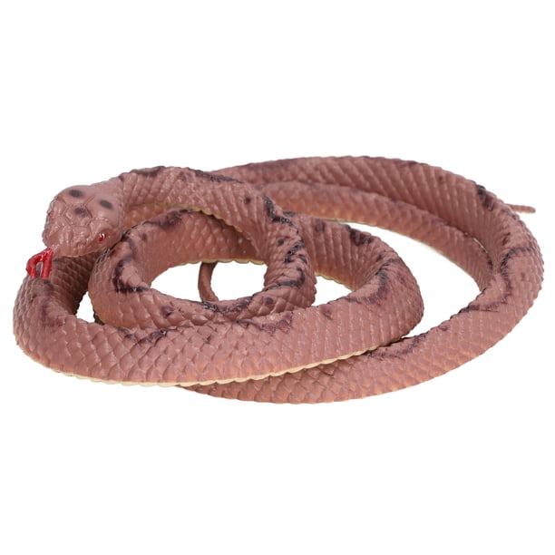 Rubber Snakes Rattlesnake Toy Plastic Snakes Simulated Snake Model Boa ...