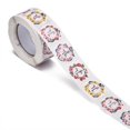 5Roll DIY Scrapbook 1 Inch Thank You Stickers Decorative Adhesive Tapes ...