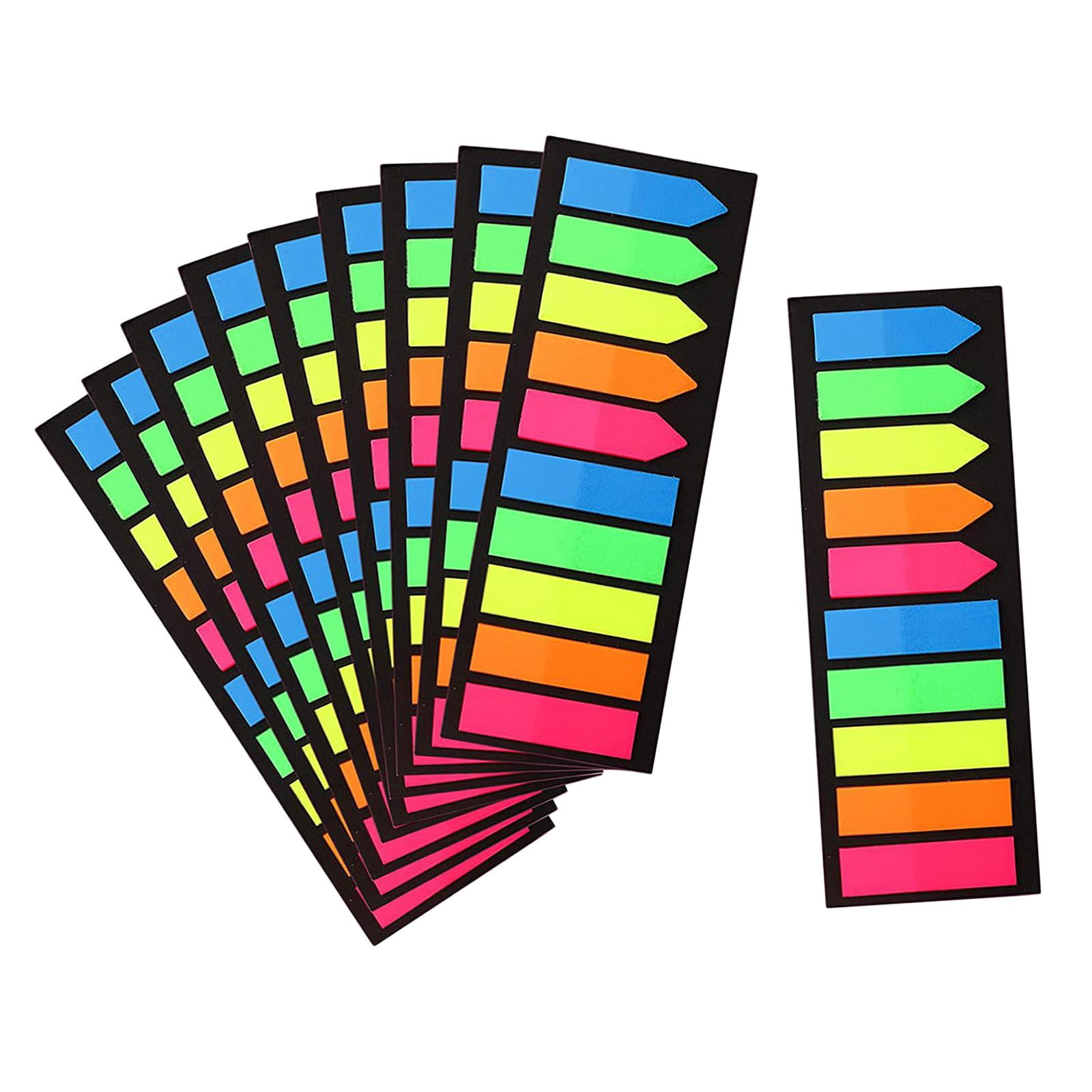 Sticky Notes Colorful Translucent Portable Page Flags Memo Sticker para ...