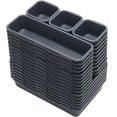 42 Pack Tool Box Organizer Tray Dividers, Rolling Chest Cart Cabinet ...