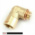FIDAC 2Packs M18x1.5 90 Degree Angled Oxygen Sensor Spacer, Brass ...