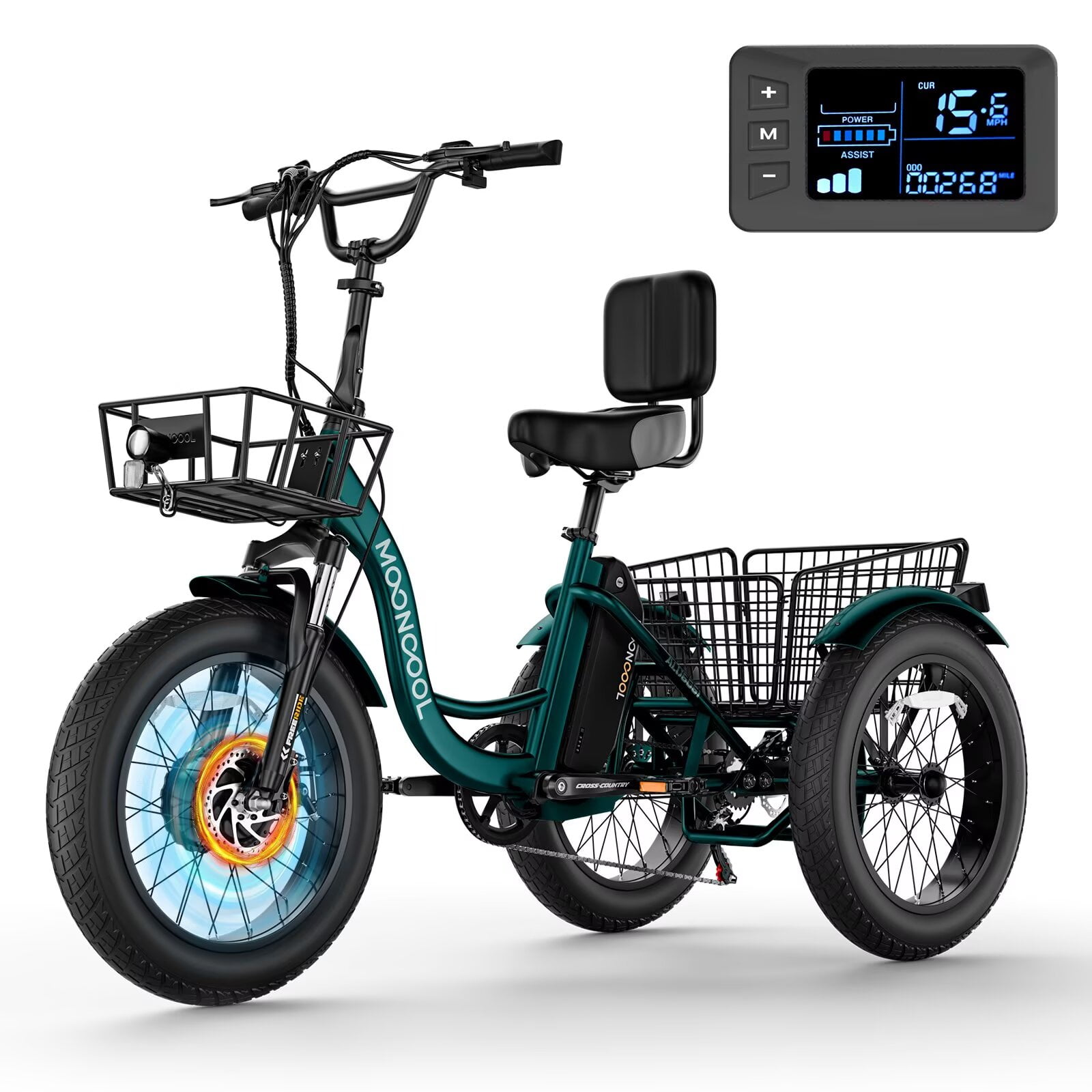 Click here for Lilypelle Mooncool Tk1 Electric Folding Tricycle F... prices