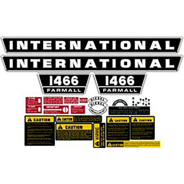 International Harvester Decals