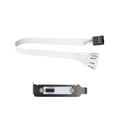Computer Case External Power Switching 50cm Extension Cable Compatible ...