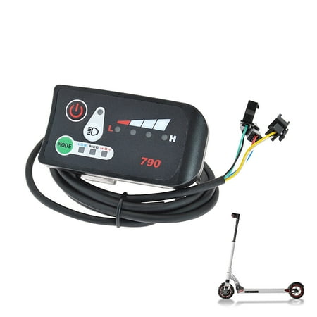 Electric Scooter Display Control Panel LED Power Display Electric ...