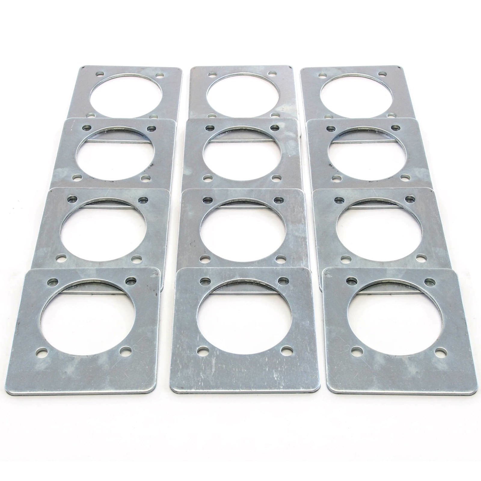12) Backing Plate Mounting Plates for D Ring Plate Tie Down Recessed ...