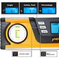 MOTORHEAD 10-Inch Digital Level with LCD Screen, Magnetic Base, Durable ...