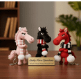 Year of the Horse Lucky Mascot 2026- New Yeargood Luck Gift 2026 Symbol ...