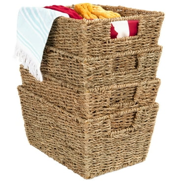 Set of 2 Storage Baskets - Walmart.com