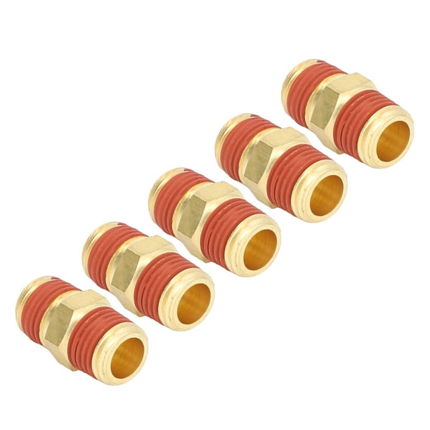 Conector Macho ANGGREK 1/4 NPT a 1/4 NPT 20 Piezas Anticorrosivo ...