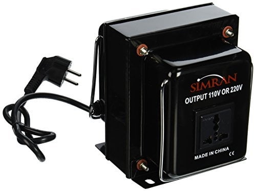 Simran THG-1000T Step Up & Down Voltage Transformer Converter for 110V ...