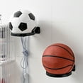 Yesbay Basketball Rack Punch Free Wall-mounted Self Adhesive Foldable ...