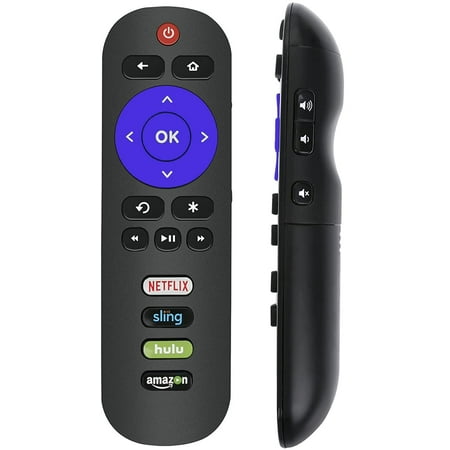 Replacement Remote compatible with All TcL Roku TV - No Setup Required ...
