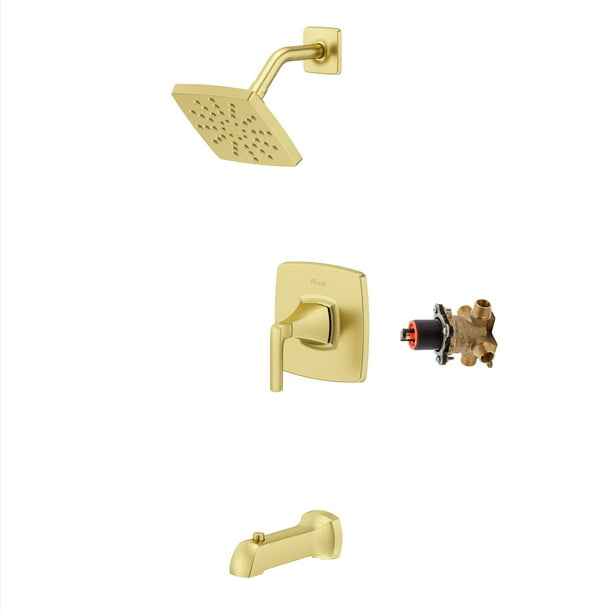 Pfister Bruxie Tub & Shower Trim Kit, Valve and Cartridge Included, 1 ...
