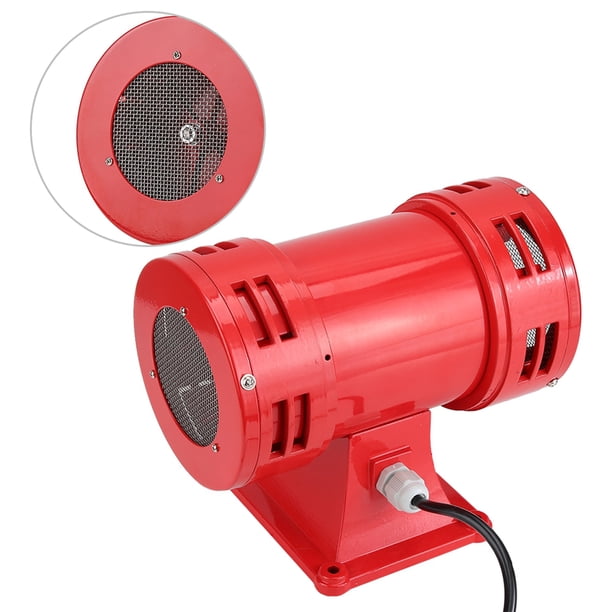 MS-490 Alarm Horn, 10,000 Rpm Red Loudspeaker, 150DB For Cranes, Ships ...