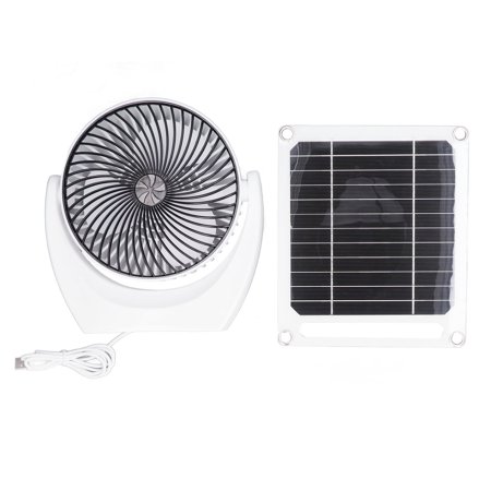 USB Powered Fan, Mini Size Low Lighting Effect Solar Panel Powered Fan ...