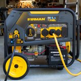 Firman H08051 10,000/8,000 Watt Dual Fuel Electric Start Generator ...