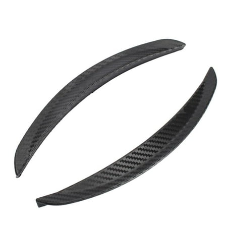 Dalazy 2Pcs Carbon Fiber Fender Wheel arch lips fender Flares Wheel Lip ...