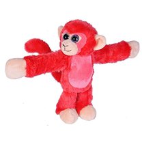 Wild Republic Huggers Green Parrot Plush Toy, Slap Bracelet, Stuffed ...