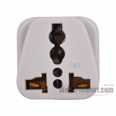 Universal to Italian Travel Power Plug Adapter Adaptor Power Convert 3 ...