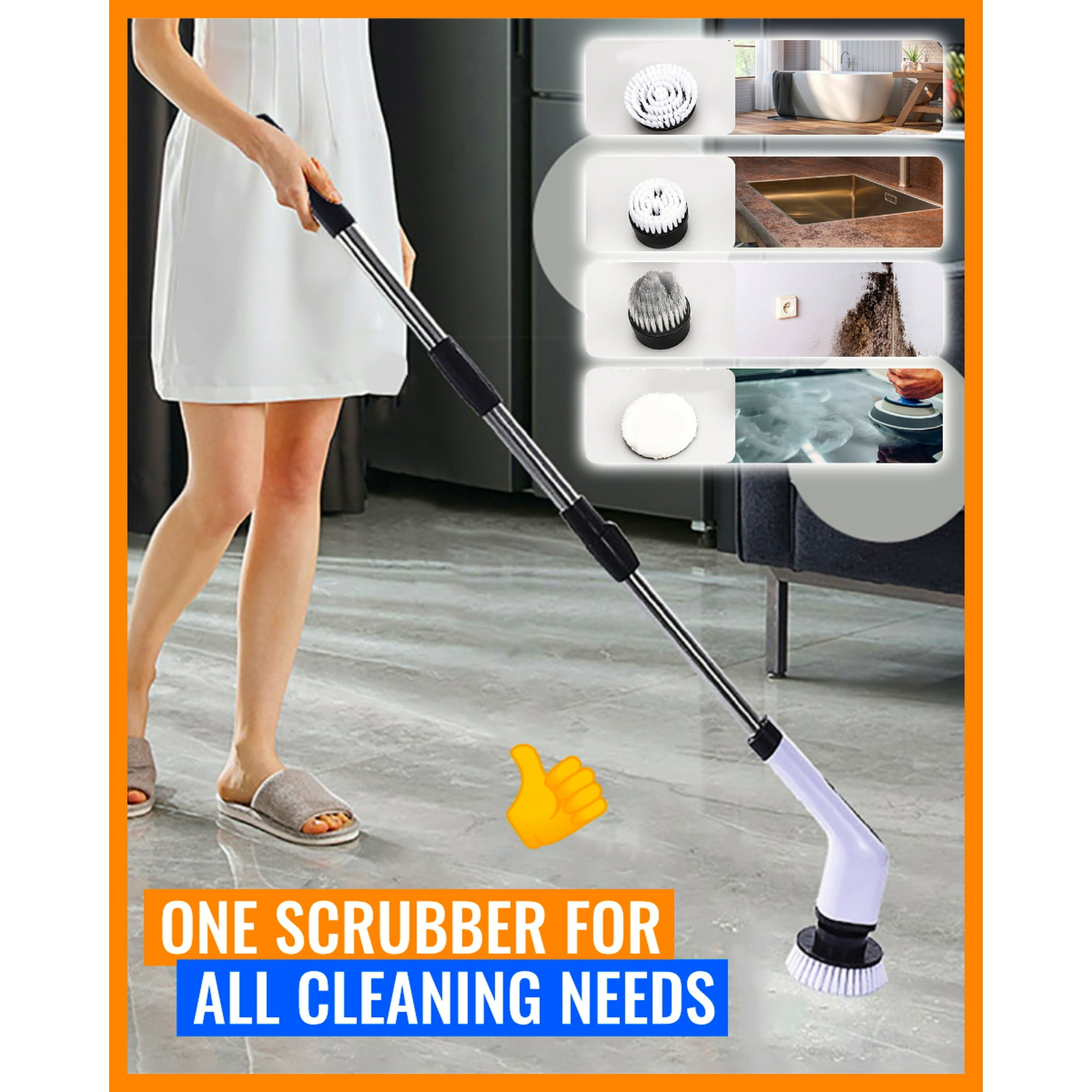 Click here for Generic Whirl Scrub- 10-In-1 Electric Spin Scrubbe... prices