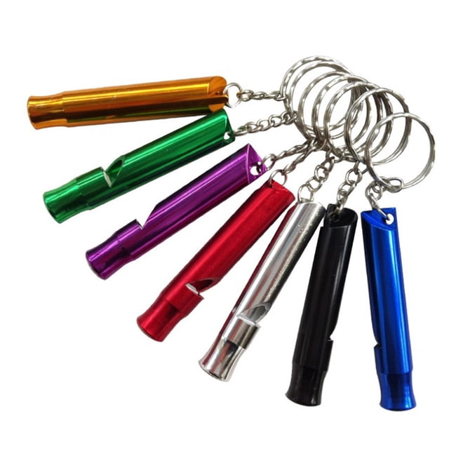 Sufanic Survival Metal Whistle Emergency Distress Pet Training Feeding ...