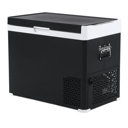 Portable Refrigerator, 50L Capacity Dual Temperature Zone Drain Valve ...