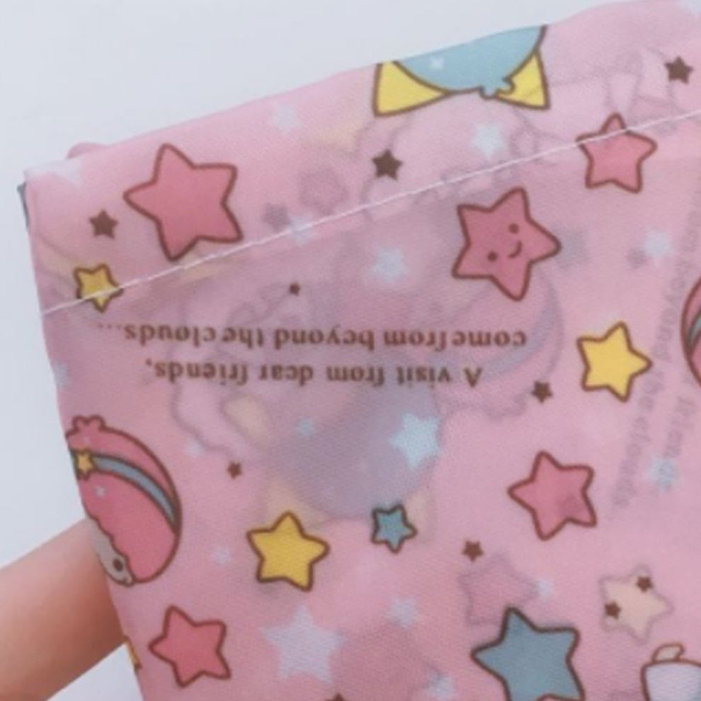 Foldable Shopper Bags Cute Cartoon Animal Zipper Folding Portable ...