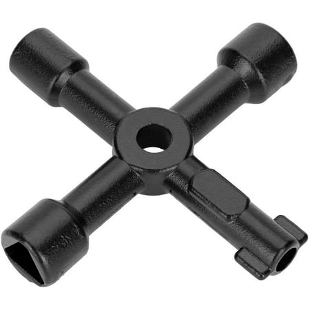 Universal Cross Key, 4 Ways Universal Triangle Key Wrench Square ...