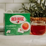 (4 pack) Red Rose Naturally Decaffeinated Black Tea Specially Blended ...