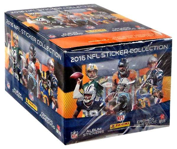 2016 NFL Sticker Collection NFL Sticker Collection 2016 Booster Box ...