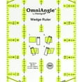 OmniAngle 4" x 18" Non-Slip Wedge Ruler, Quilter's Ruler by Omnigrid ...