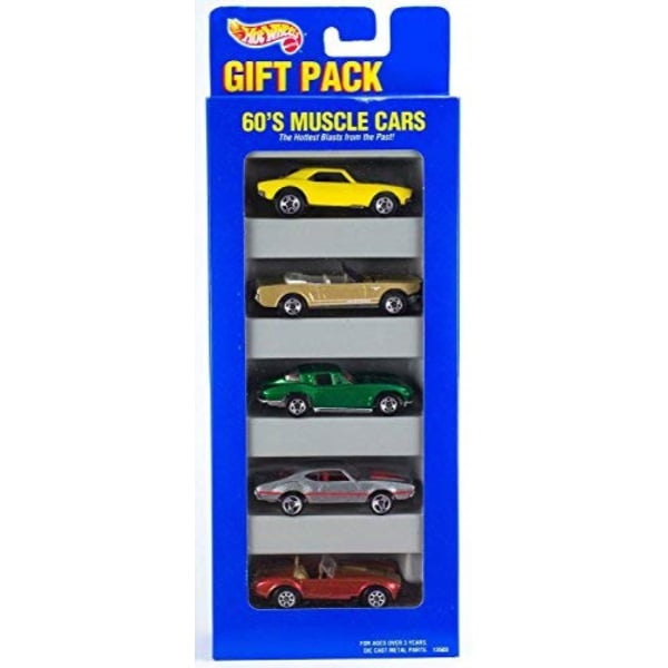 Hot Wheels® 5-Car Gift Pack: Muscle Cars - Walmart.com