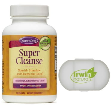Nature's Secret Super Cleanse Capsules, 200 Ct - Walmart.com