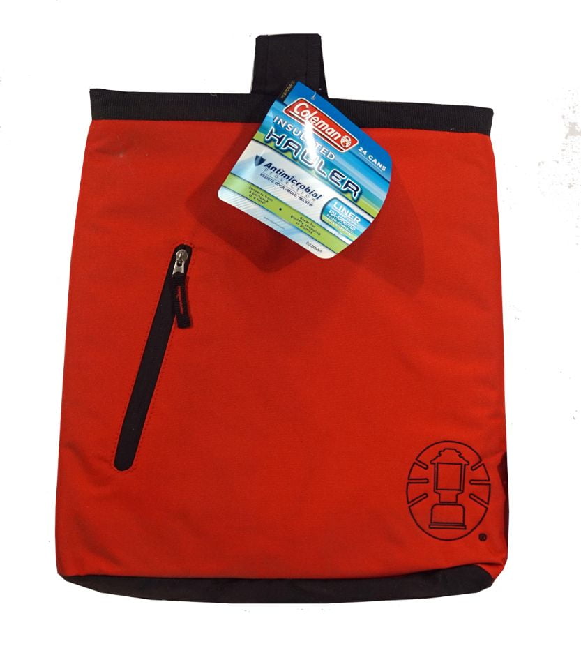 Coleman Insulated Hauler 24 Can Cooler Red - Converts from a backpack ...
