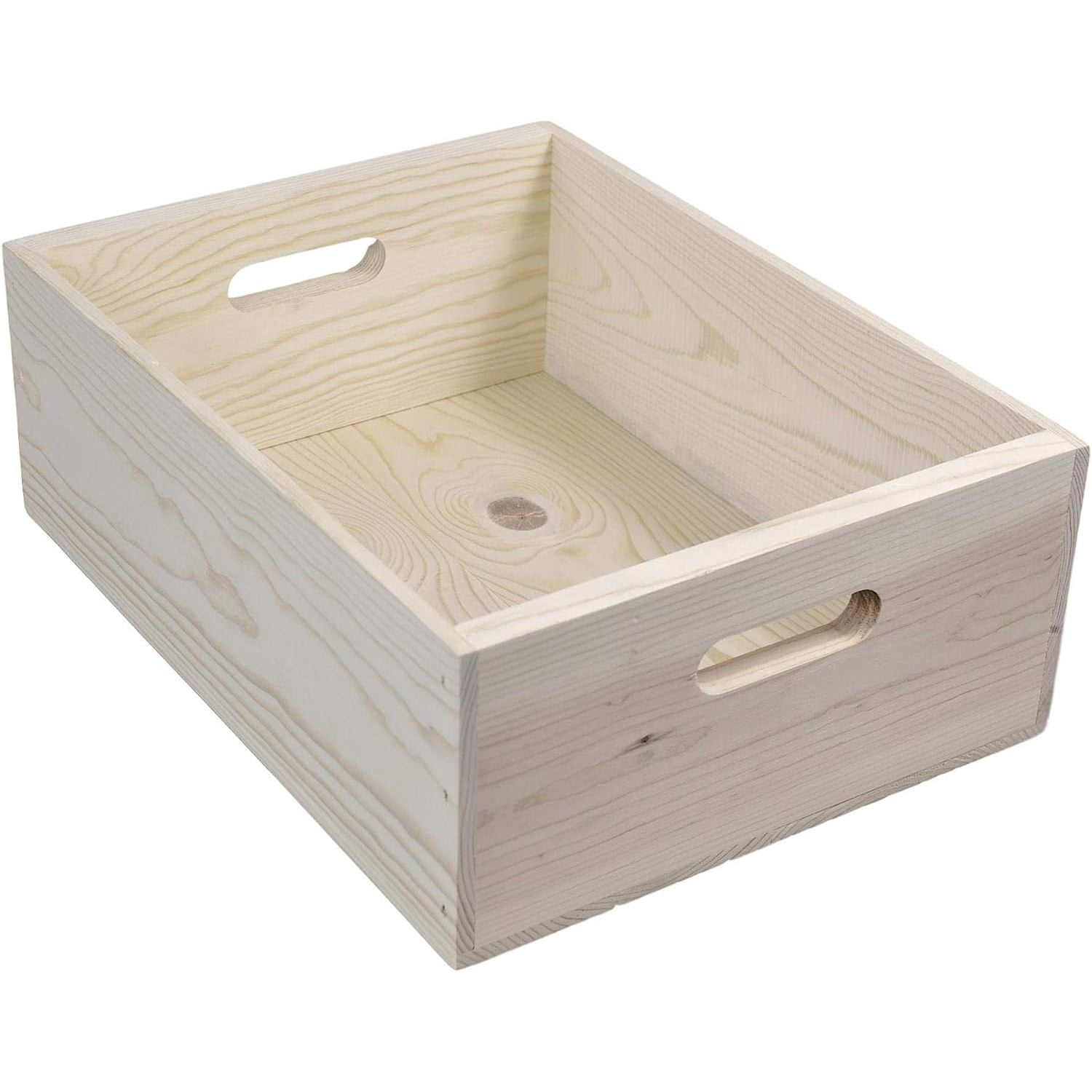 Western Pine Boxes with hand holes, 16x12x6 Inches Outside Dimensions ...
